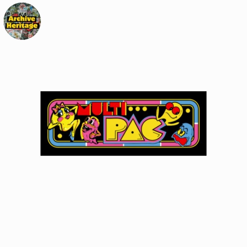 Jual sticker Pacman Multi Pac arcade games stiker | Shopee Indonesia