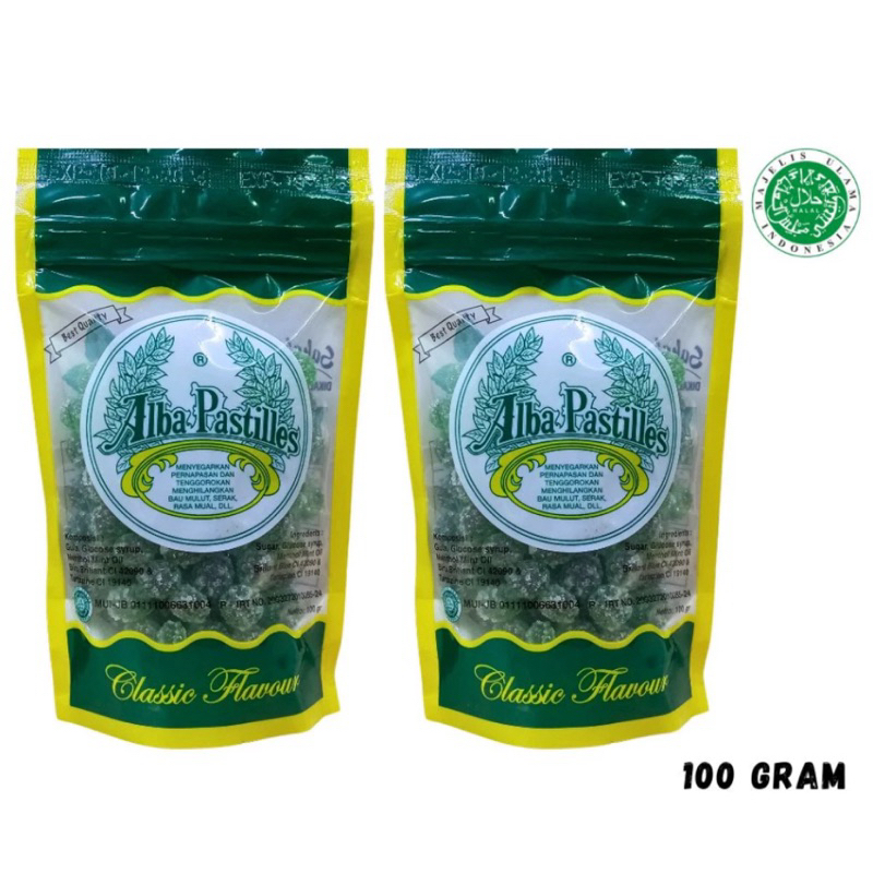 Jual Permen Alba pastiles 100 gr | Shopee Indonesia