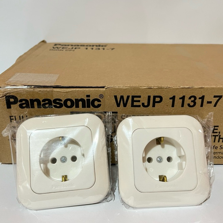Jual Panasonic Terminal WEJ 1131-7 Non-CP / Mata Stop Kontak / Colokan ...