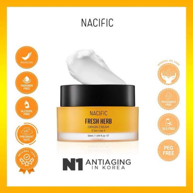 Jual Nacific Fresh Herb Origin Cream (50ml) | Shopee Indonesia