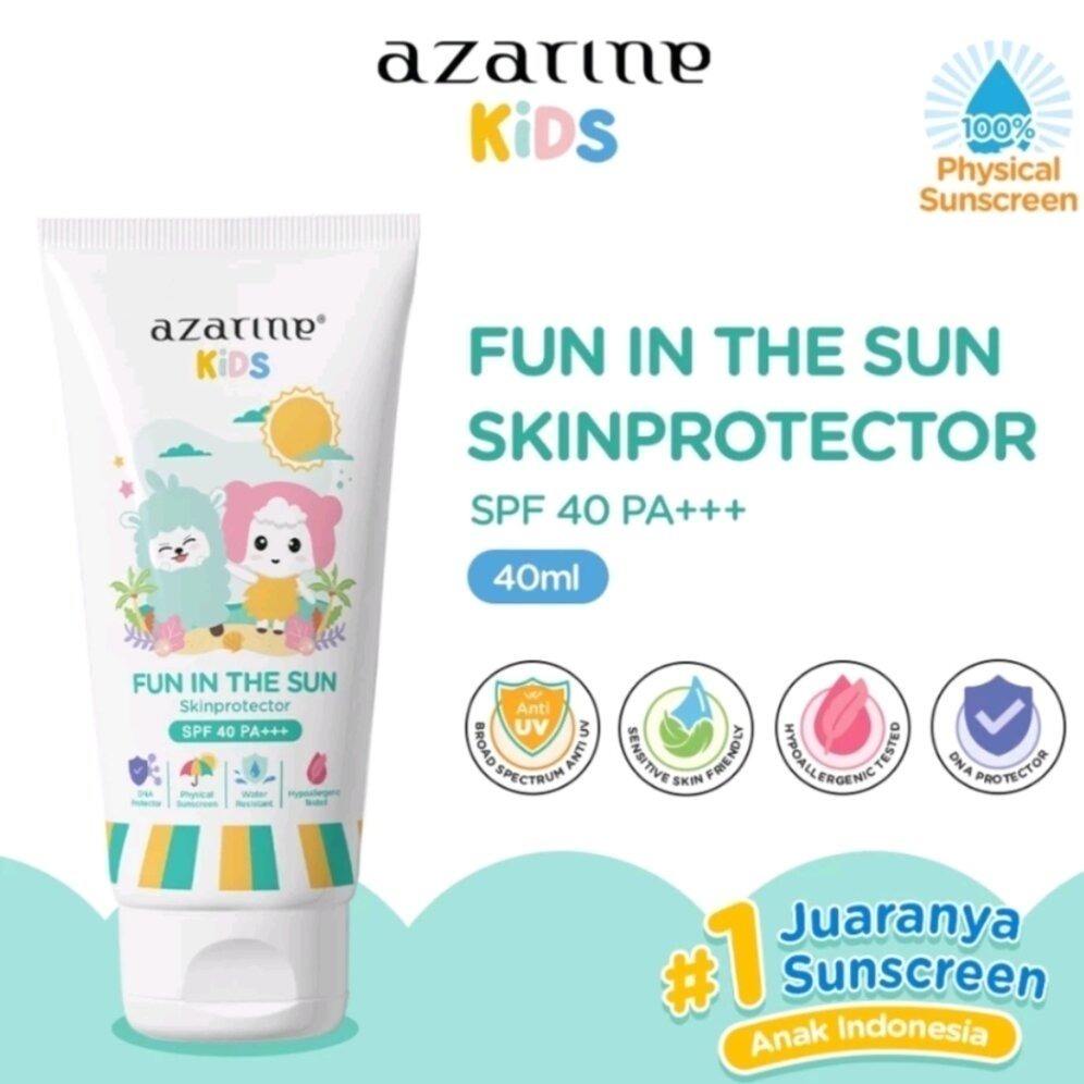 Jual Azarine Kids Sunscreen Spf 40 PA +++ 40ml - (Perlindungan Pada ...