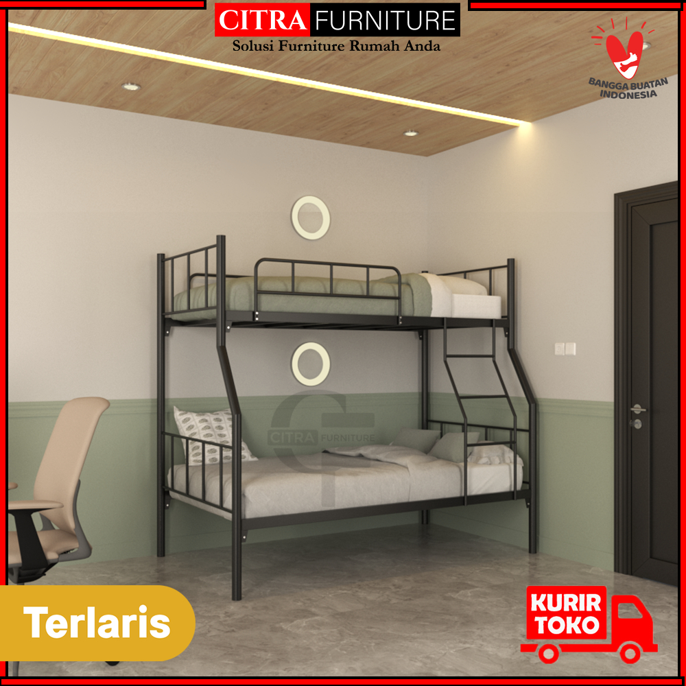 Jual Citra Furniture SHUMO ® Ranjang Tingkat Besi | Bunk Bed Susun ...