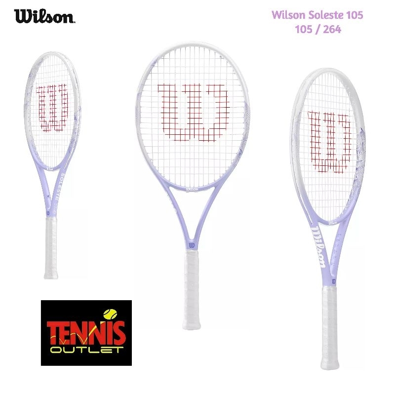 Jual Raket Wilson Soleste 105 ( Purple ) | Shopee Indonesia