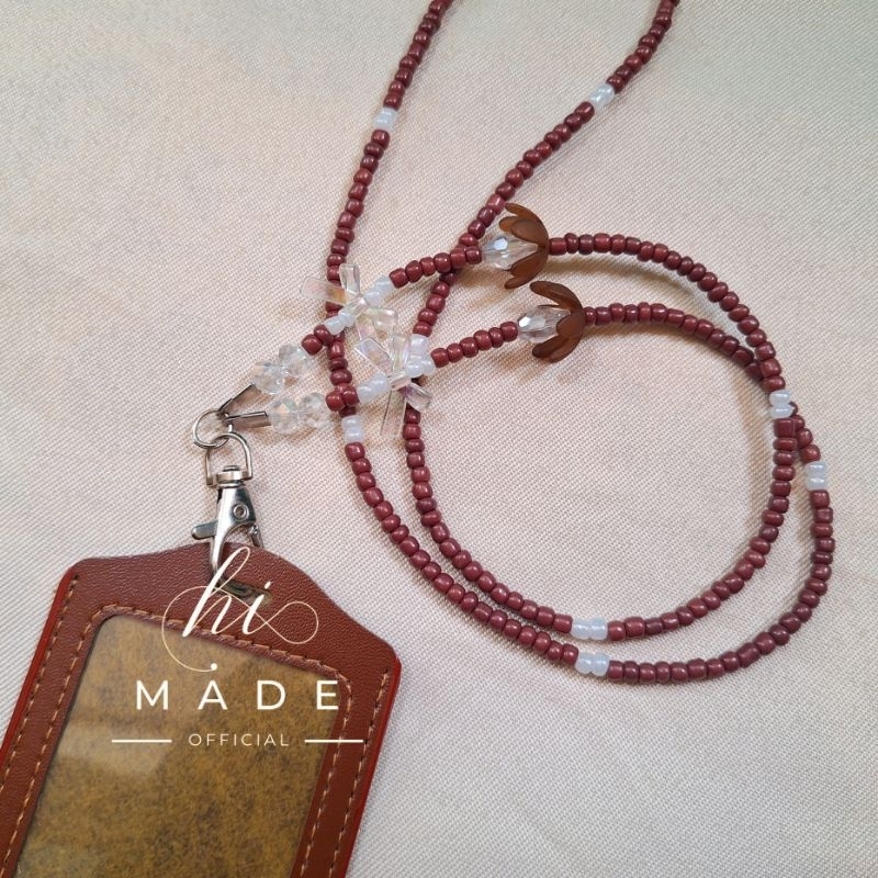 Jual lanyard manik id card photocard lanyard name tag | Shopee Indonesia