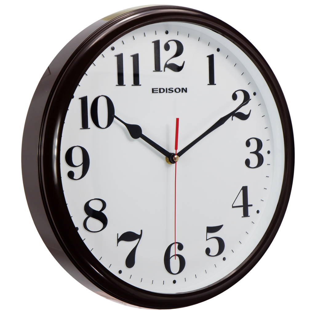 Jual Jam Dinding Edison EDW 369 T31 Timbul Diameter 360mm 36cm | Shopee ...