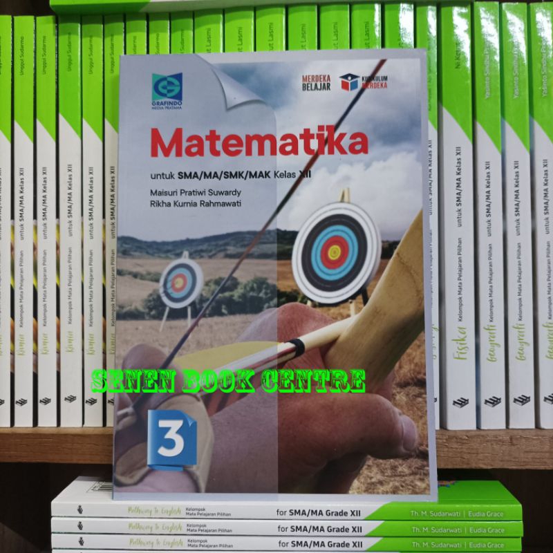 Jual Buku Matematika Kelas 3/XII/12 SMA Grafindo Kurikulum Merdeka | Shopee Indonesia