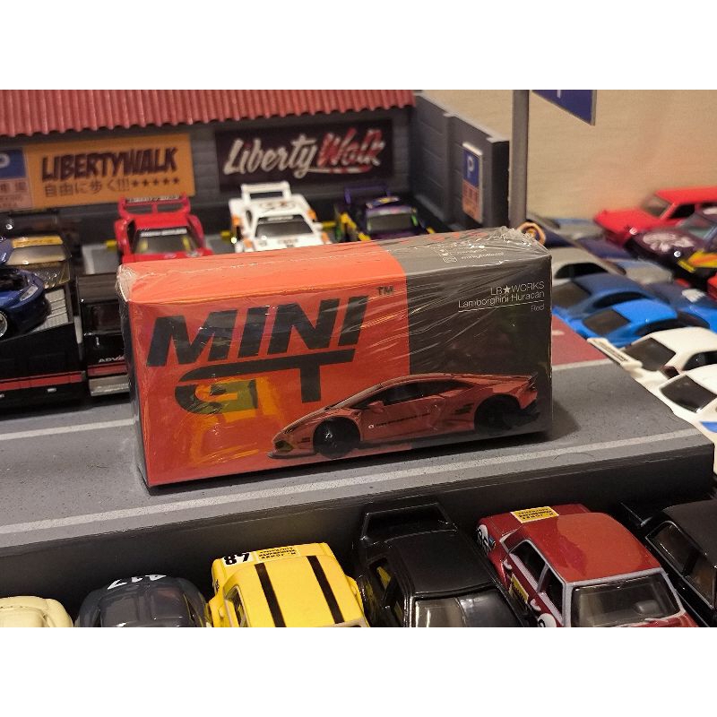 Jual Mini GT 375 Lamborghini Huracan merah box segel rare item VHTF ...