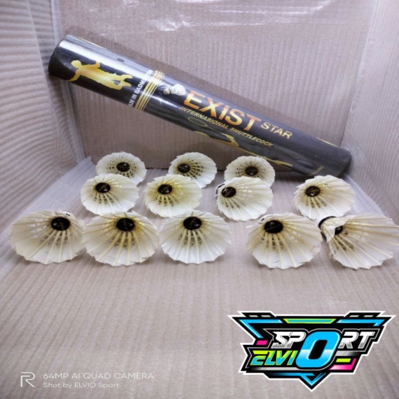 Jual Shuttlecock Badminton Exist Start / Bola Badminton Merek Exist ...