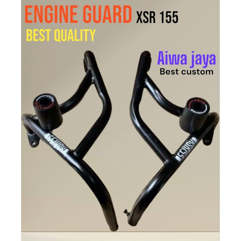 Jual crashbar xsr 155 engine guard Yamaha xsr | Shopee Indonesia