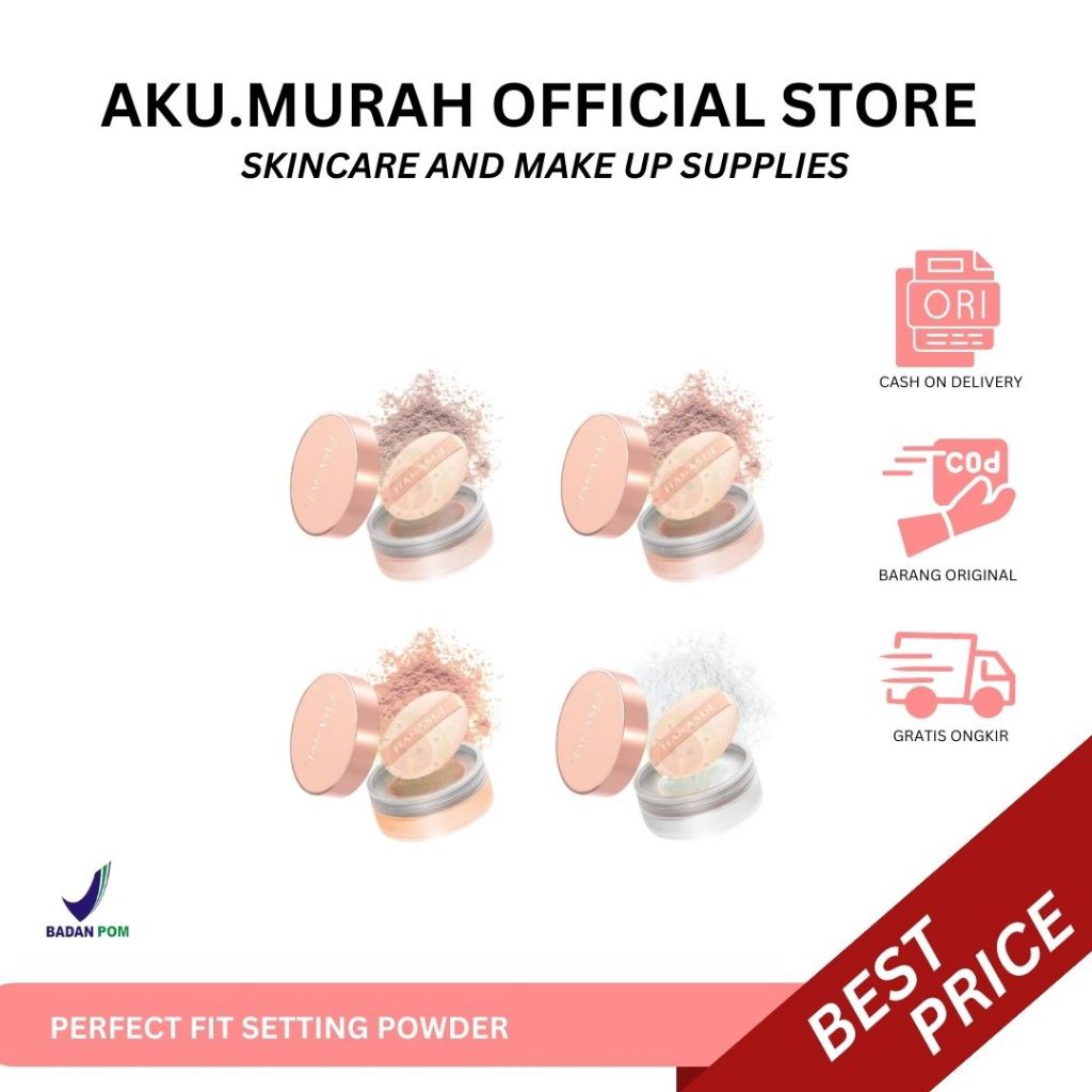 Jual HANASUI PERFECT FIT SETTING POWDER 12GR | Shopee Indonesia