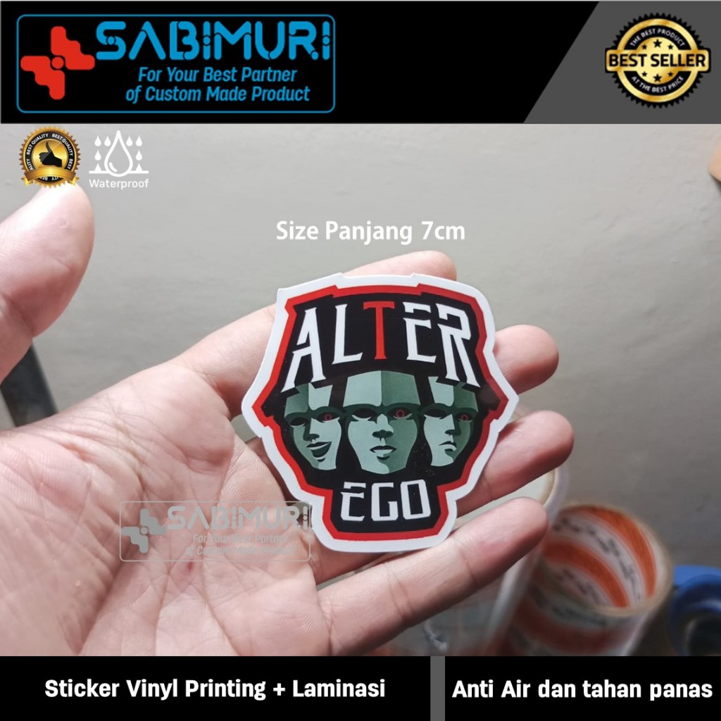 Jual Sticker Vinyl - Tim Esport Alter Ego | Shopee Indonesia