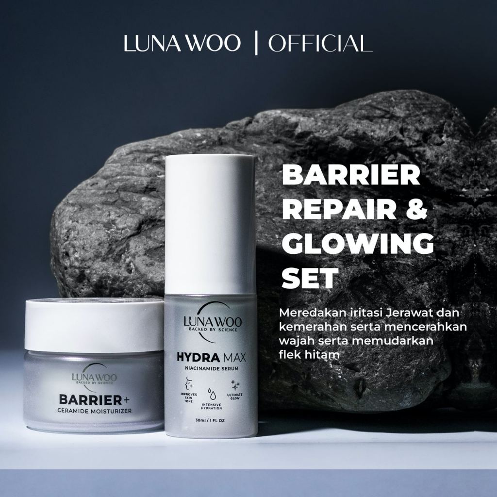 Jual Luna Woo Barrier Repair & Glowing Set Barrier+ Ceramide ...