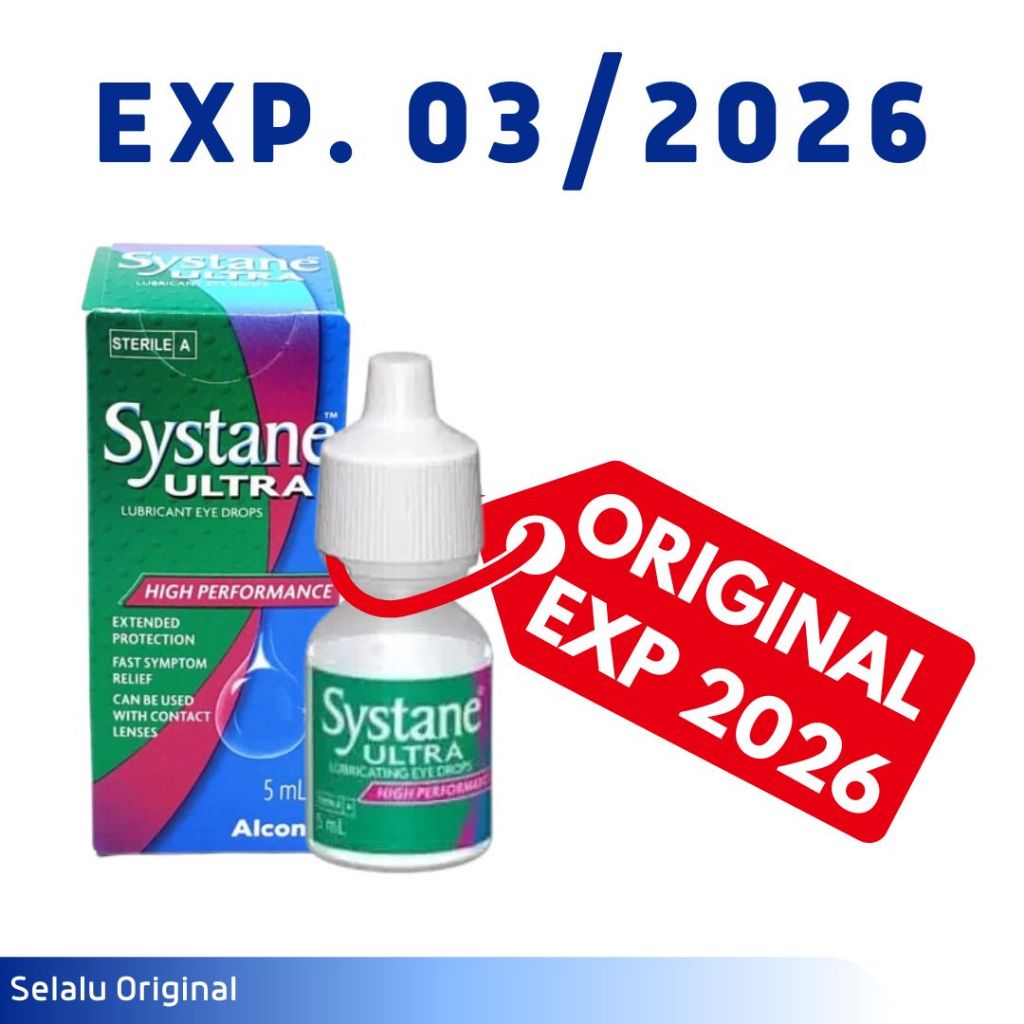 Jual TETES SYSTANE ULTRA LUBRICANT EYE DROPS HIGH PERFORMANCE ORIGINAL ...