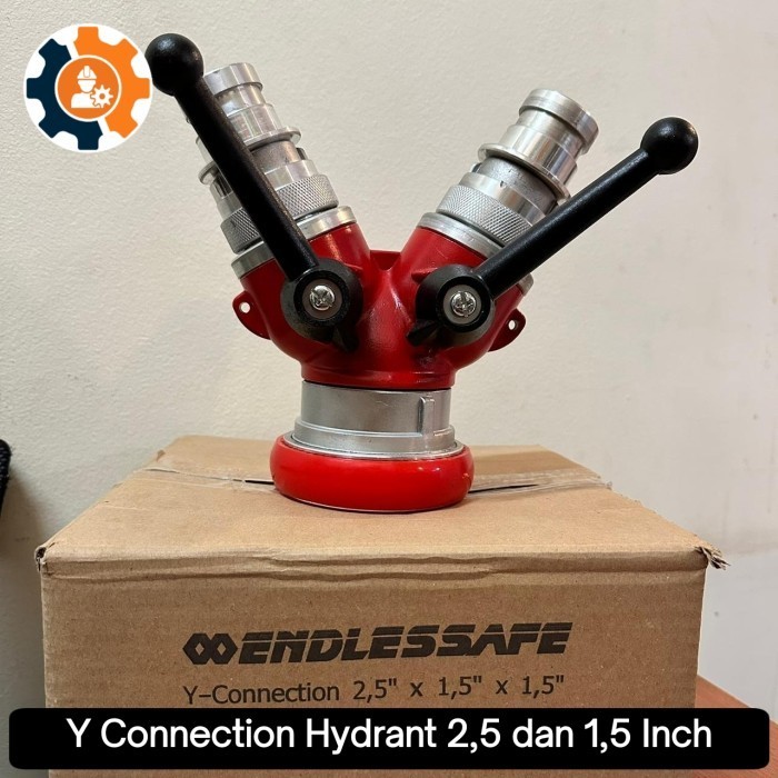 Jual Y-Connetction Hydrant 2,5 Inch 1,5 x 1,5 / Double Handle Y ...