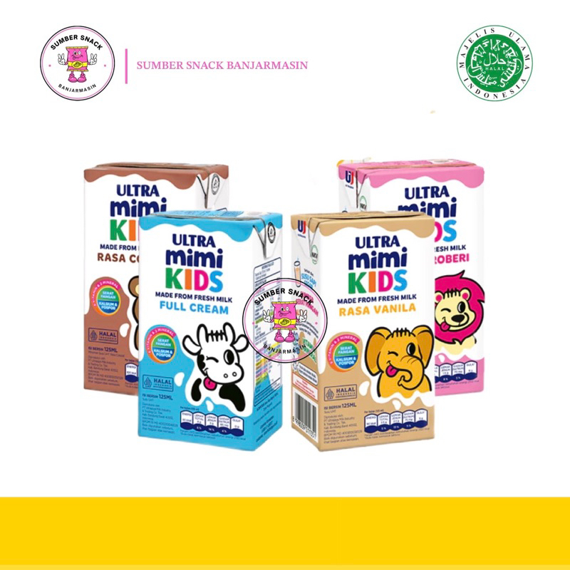 Jual Ultra Mimi Kids (125ml) (4 Varian Rasa) | Shopee Indonesia