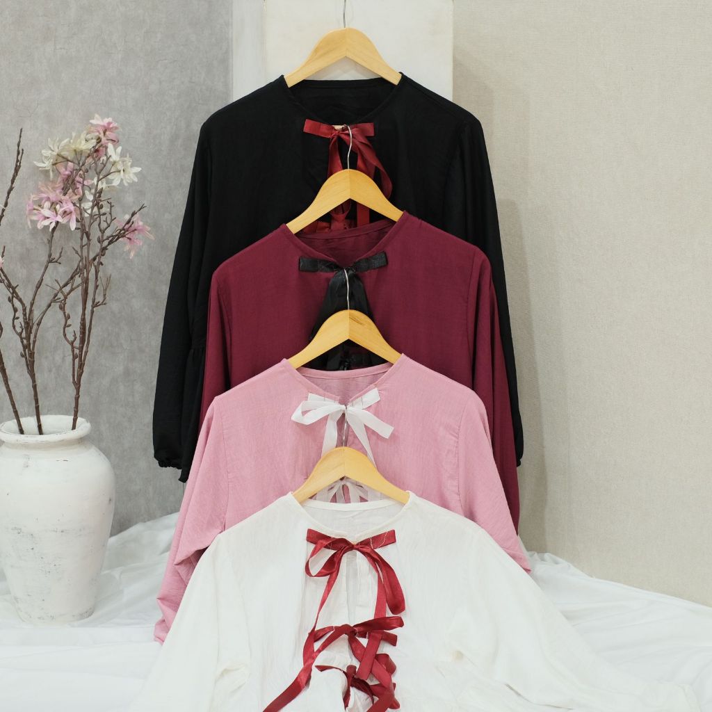 Jual ICH - Dara Blouse Pita Jumbo Wanita Korean style | Shopee Indonesia