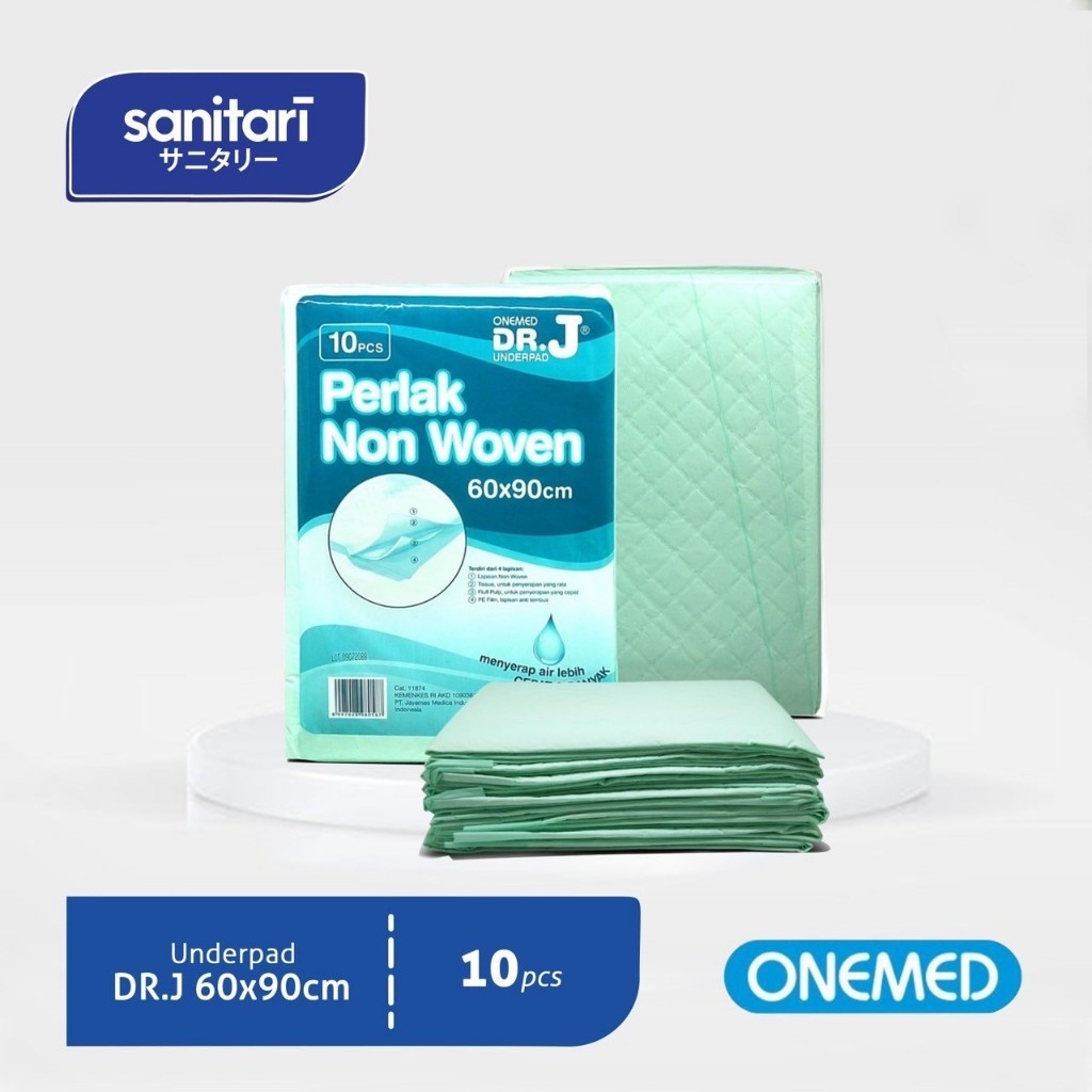 Jual Underpad DRJ Onemed 60x90cm Underpad DR J Underpad Onemed Perlak ...
