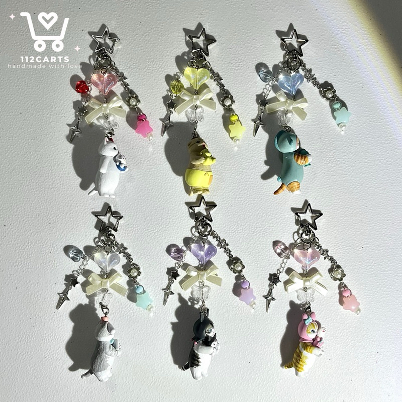 Jual Mofusand x Sanrio characters keychain [GANTUNGAN KUNCI MANIK-MANIK ...