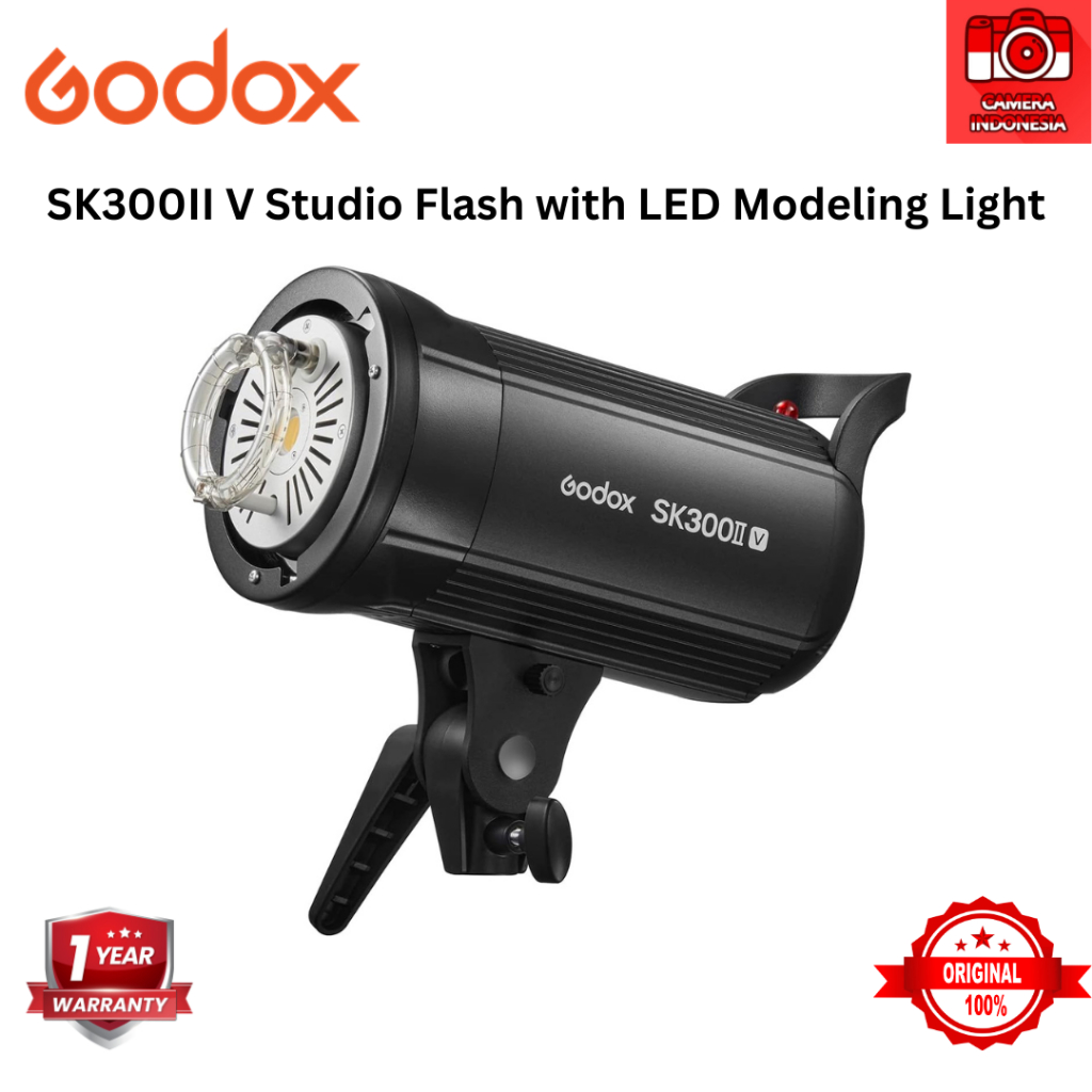 Jual Godox SK300II V Studio Flash with LED Modeling Light SK-300II V ...