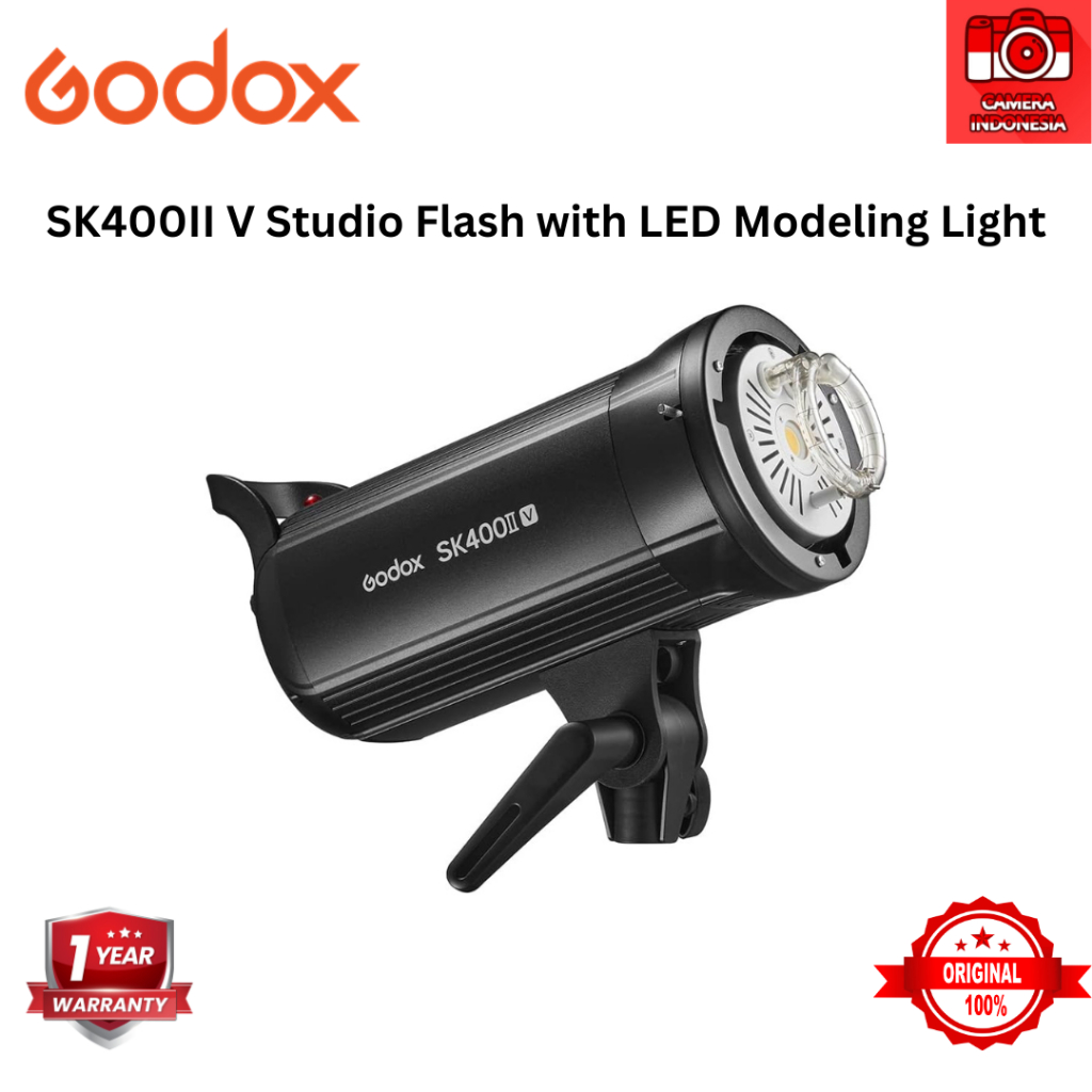 Jual Godox SK400II V Studio Flash with LED Modeling Light SK-400II V ...