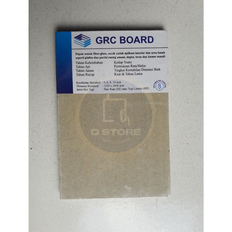 Jual GRC Board 8mm 1.22m x 2.44m | Shopee Indonesia