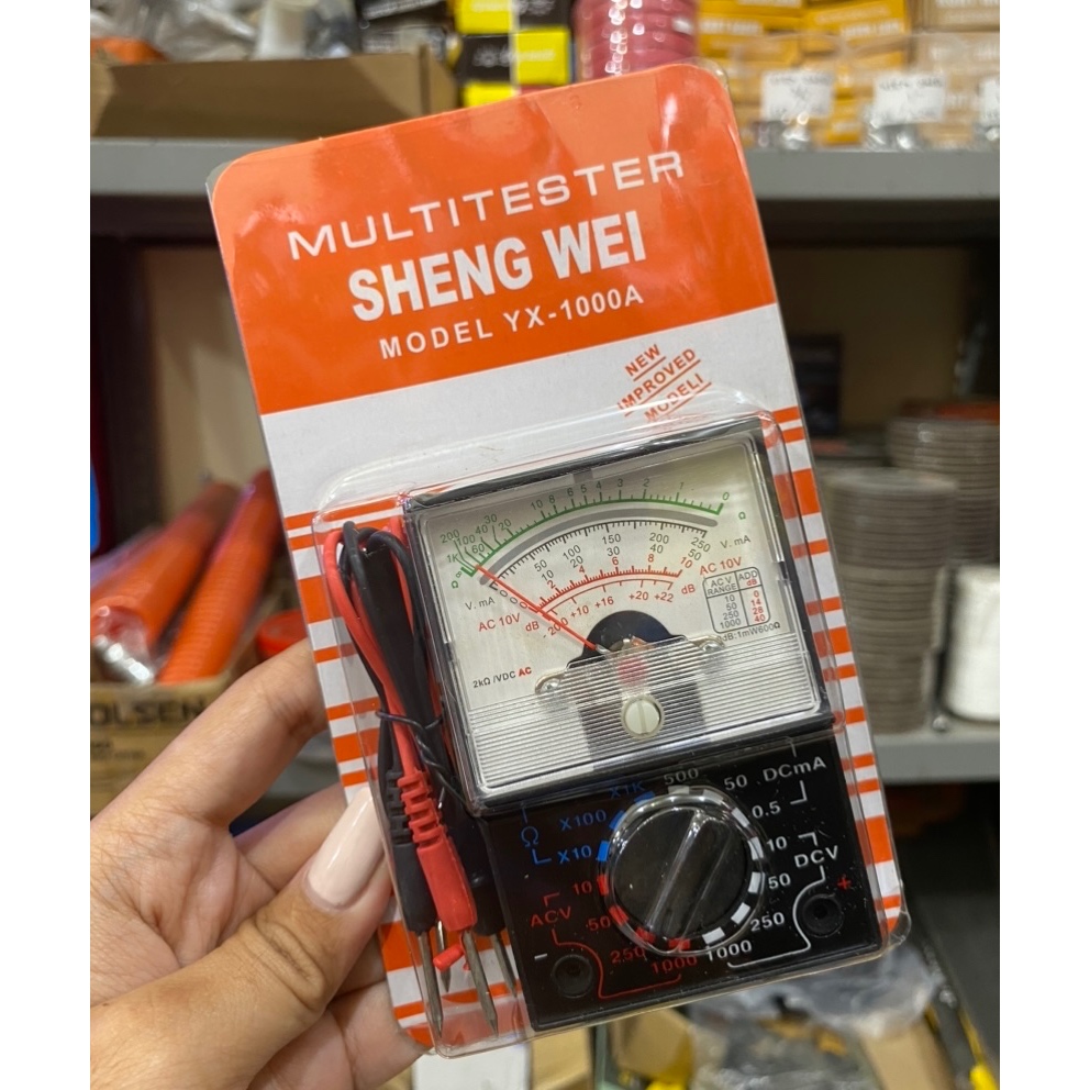 Jual MULTITESTER ANALOG YX-1000A / TESTER AVOMETER / AVOMETER MINI 1000 ...