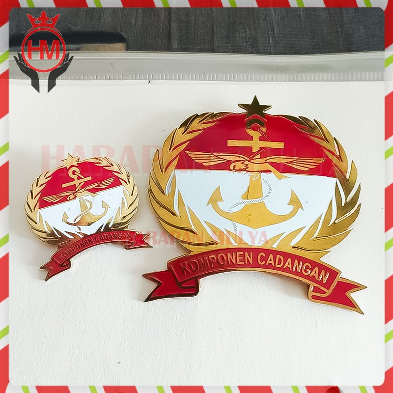 Jual Bros Kemhan RI Komcad - Pin Bros Logo Komponen Cadangan Kemhan RI ...