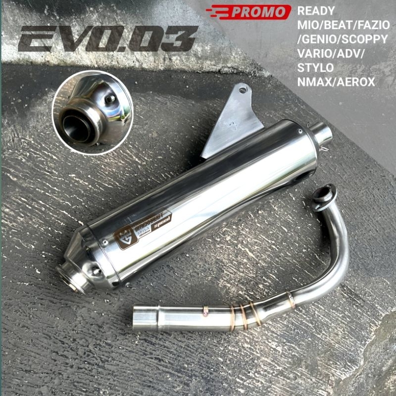 Jual Knalpot Standar Racing Nmax Aerox Beat Vario Stylo Mio Genio Fazio ...