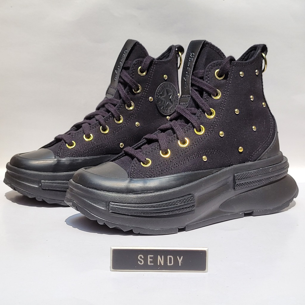 Jual Converse Run Star Legacy CX HI Platform Star Studded A05461C Black ...