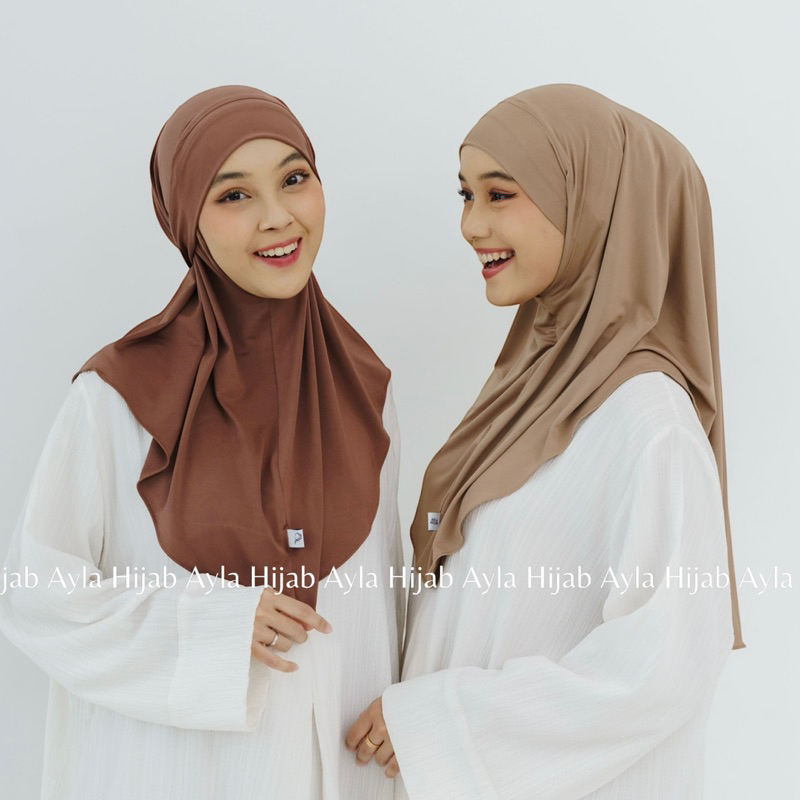 Jual Bergo Tali French Instan Daily Melayu Hijab Bergo Malay Instan ...