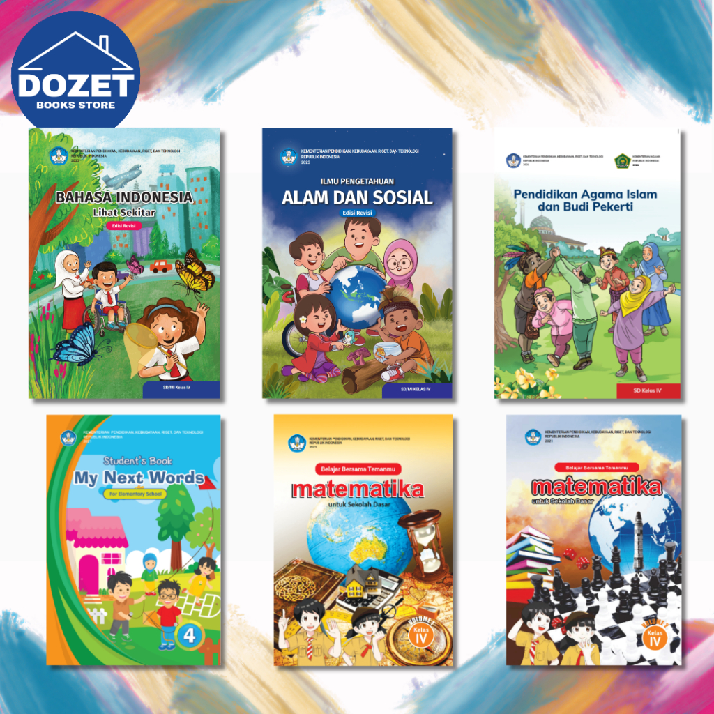 Jual Buku Paket Kurikulum Merdeka Kelas 4 SD Untuk Siswa Edisi Revisi ...