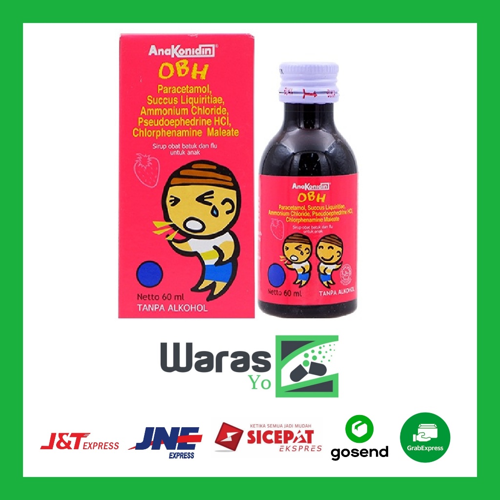Jual [SW] Anakonidin OBH Sirup 60 ml - Obat Batuk dan Flu Anak | Shopee ...