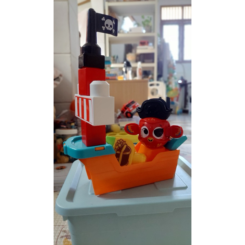 Jual Mega Bloks Peek a Bloks Pirate ship | Shopee Indonesia