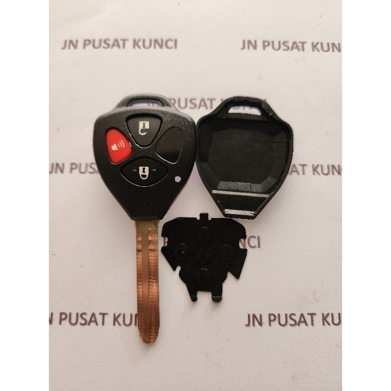 Jual Casing kunci innova,vios,fortuner,altis tombol 3 | Shopee Indonesia