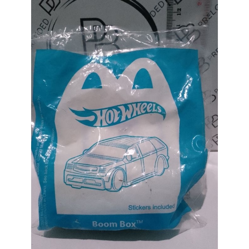 Jual McDonald's Happy Meal- Hot Wheels Boom Box | Shopee Indonesia