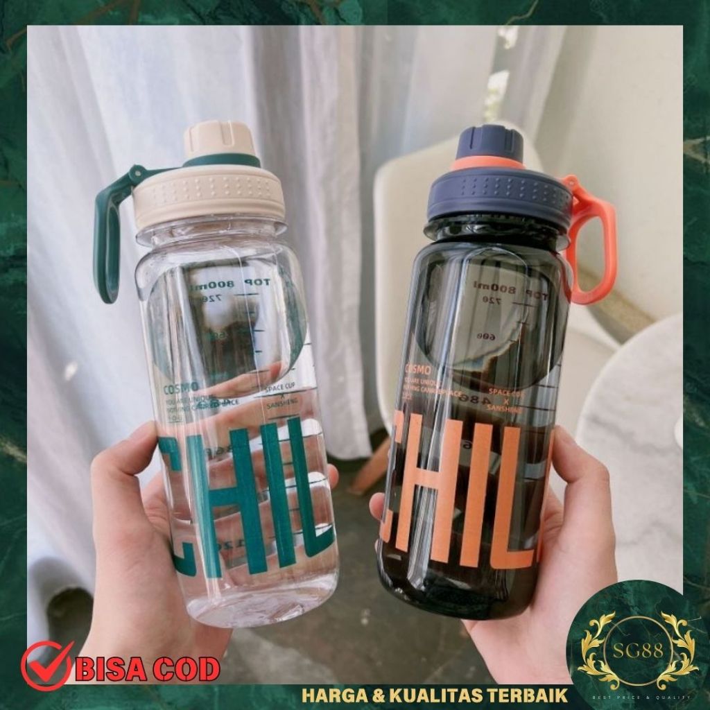 Jual Botol Minum Portable Cup Premium 600 ML Botol Air Minum Sport ...