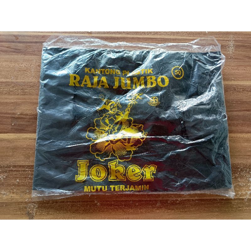 Jual Plastik/ Kantong plastik JOKER Hitam & JOKER Merah RAJA JUMBO UK ...