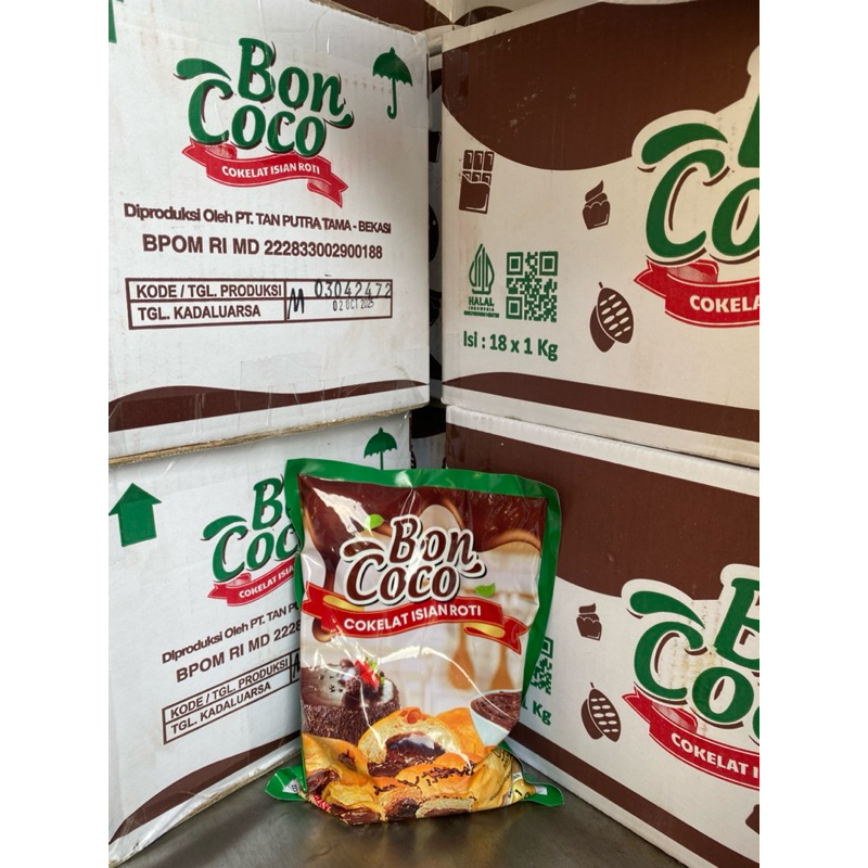 Jual SELAI COKLAT BONCOCO 1kg | PASTA COKLAT | COKLAT ISIAN ROTI ...