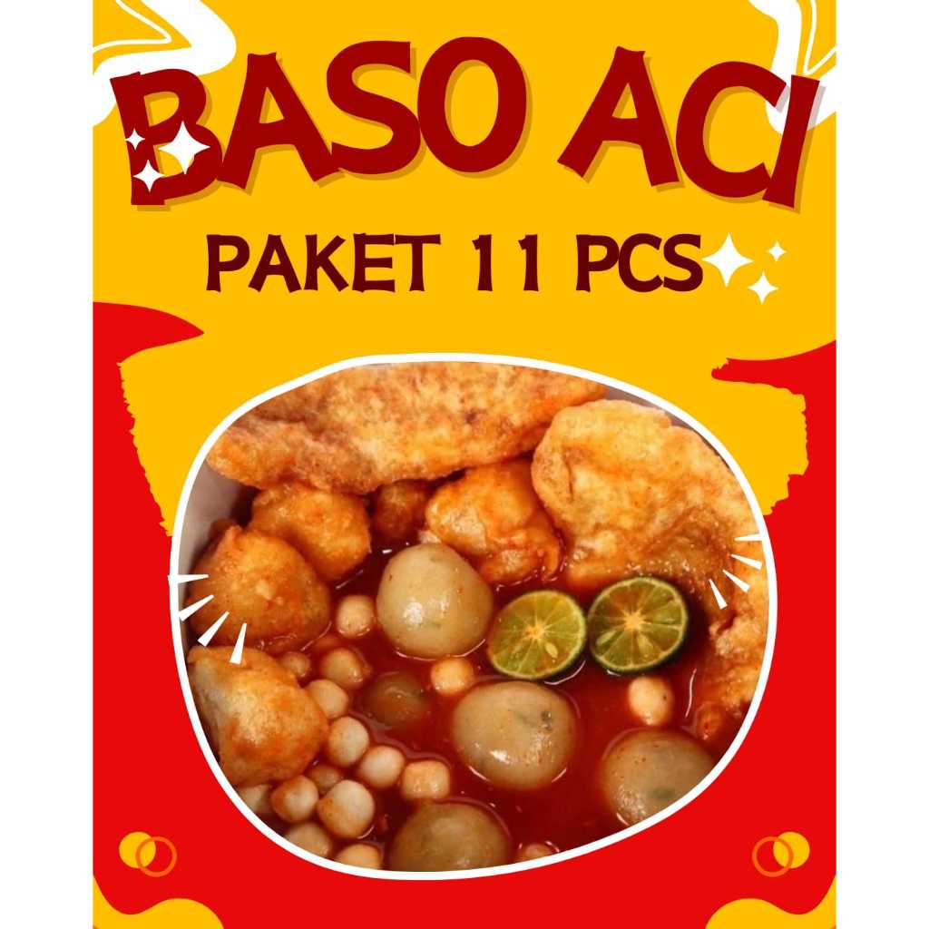 Jual Baso Aci Paket Hemat 11 Bungkus Instan Reseller Original Premium ...