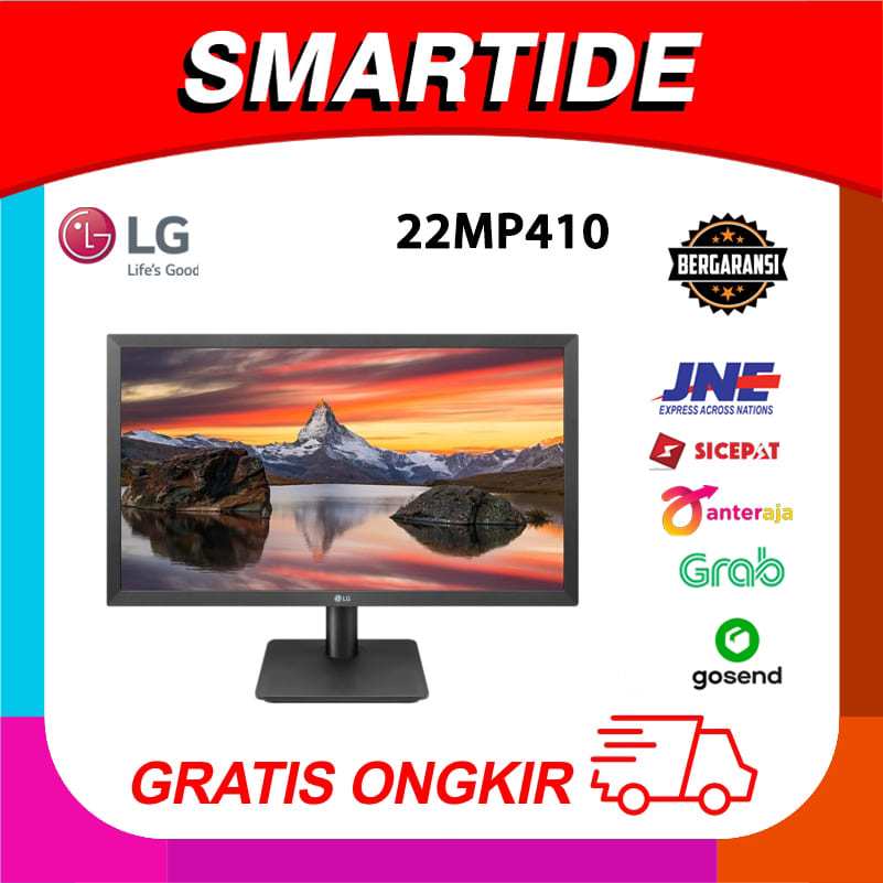 Jual Monitor LG 22MP410 Full HD 22 Inch Monitor with AMD FreeSync Garansi Resmi | Shopee Indonesia