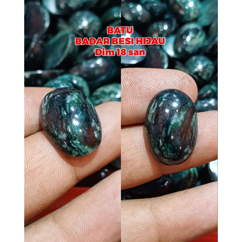 Jual BATU AKIK BADAR BESI HIJAU NEMPEL MAGNET BATU SAJA | Shopee Indonesia