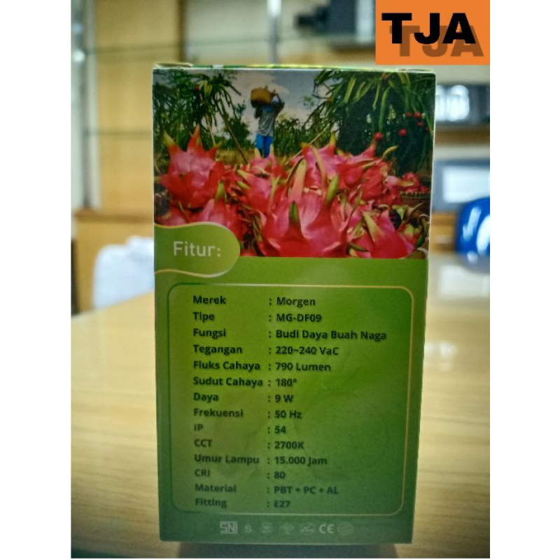 Jual LAMPU LED 9WATT ( KHUSUS BUAH NAGA ) | Shopee Indonesia