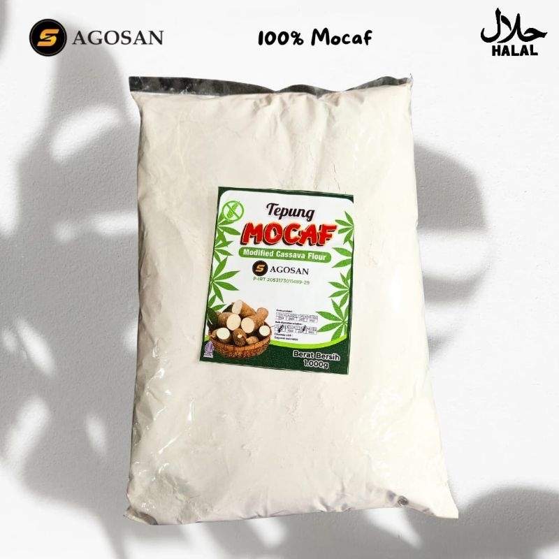 Jual Agosan Mocaf Flour Gluten Free / Modified Cassava Flour Gluten ...