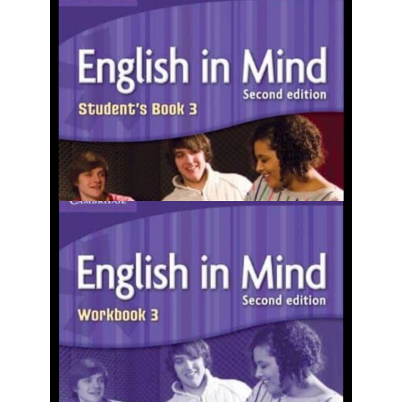 Jual Buku English In Mind 3 Workbook+Student book ORI [Preloved ...