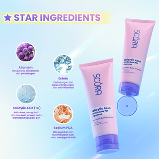 Jual SCORA 3% Arbutin Serum + SCORA 1% Salicylic Acid Gentle Low pH ...