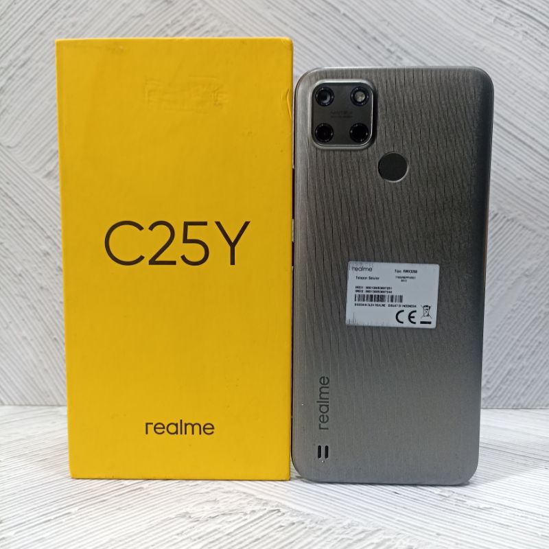 Jual Realme C25Y 4/64 GB Handphone Second Bekas Original | Shopee Indonesia