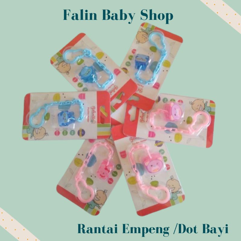 Jual Tali atau Rantai Empeng Bayi/Dot bayi | Shopee Indonesia
