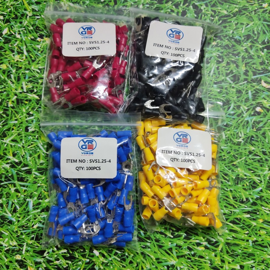 Jual Skun kabel Y SVS-1.25-4 Scun cable SVS1.25-4 dengan isolasi VORGE | Shopee Indonesia