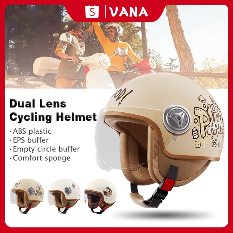 Jual VANA Helm Sepeda Motor Listrik Wanita Helm Sepeda Motor Baterai ...