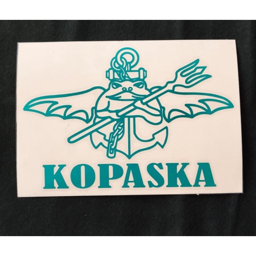 Jual CUTTING STICKER PASUKAN KATAK KOPASKA HIJAU | Shopee Indonesia